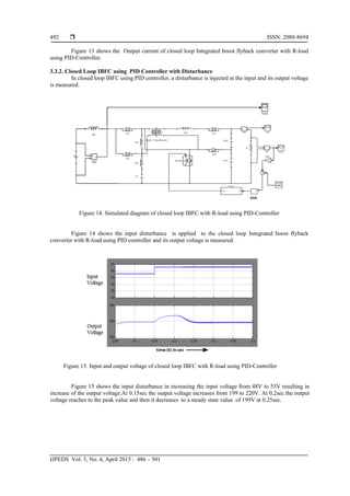 A Comparative Analysis of Integrated Boost Flyback Converter using PID ...