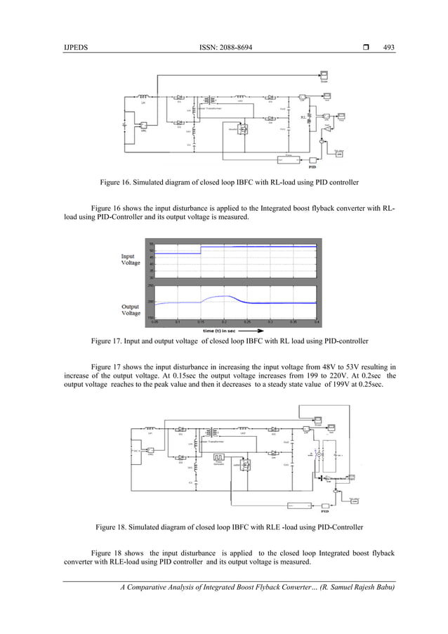 A Comparative Analysis of Integrated Boost Flyback Converter using PID and Fuzzy Controller | PDF