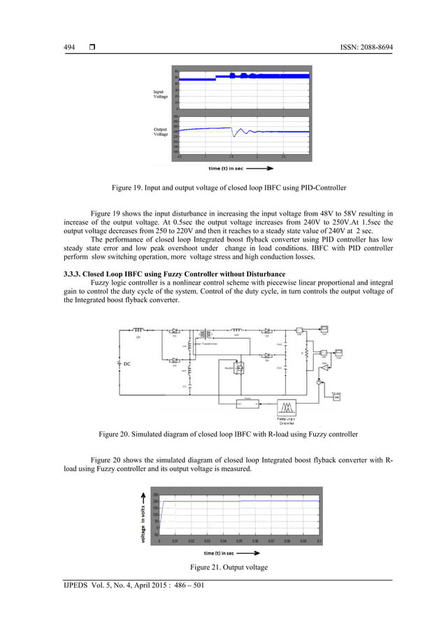 A Comparative Analysis of Integrated Boost Flyback Converter using PID ...