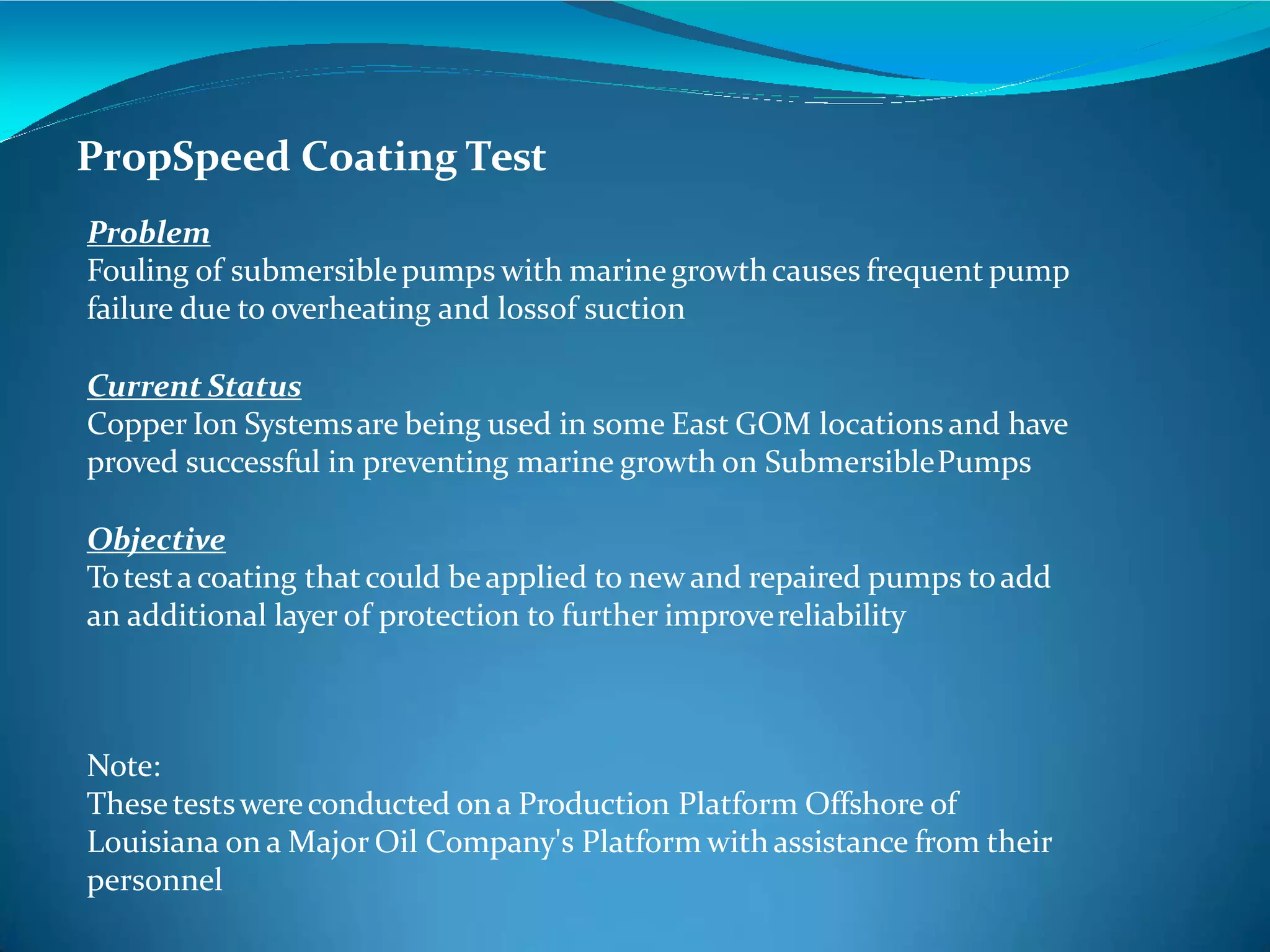 PropSpeed-Coating-Test QPSupply | PPT