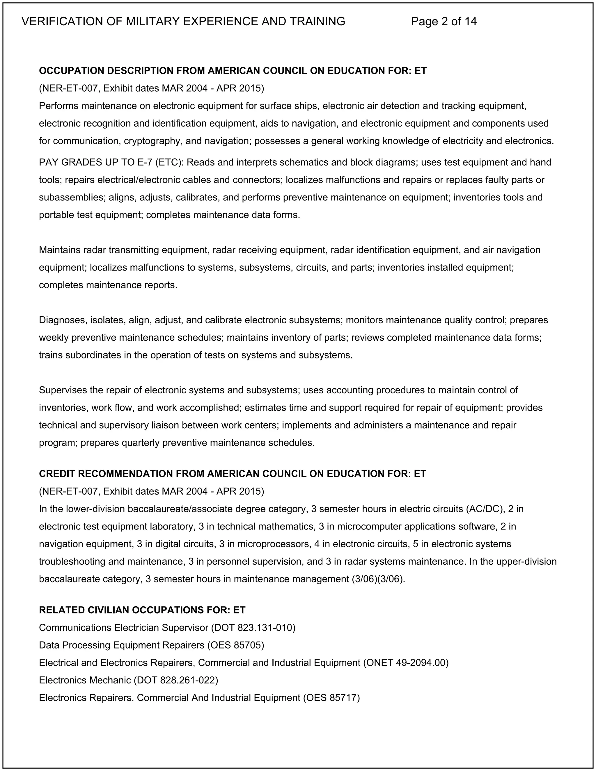 VMET_Document | PDF