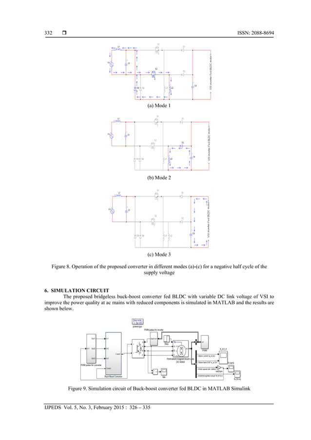 Analysis of Variable Speed PFC Chopper FED BLDC Motor Drive | PDF