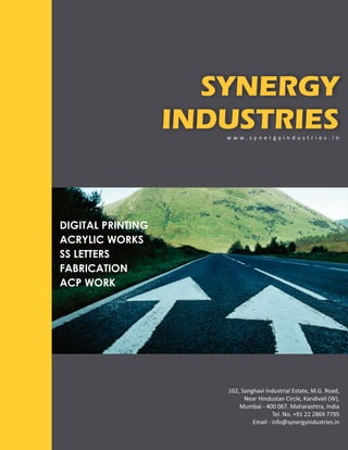 Synergy Industries | PDF