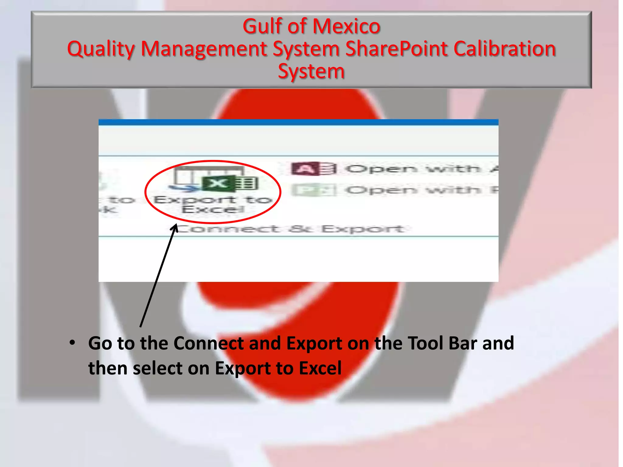 QMS Calibration Powerpoint | PPTX