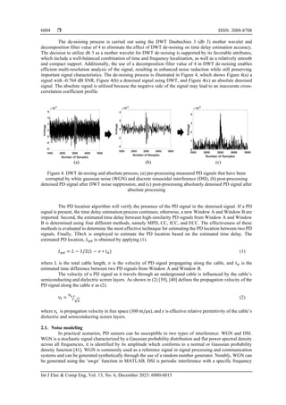 Fault localization on power cables using time delay estimation of partial discharge signals ...