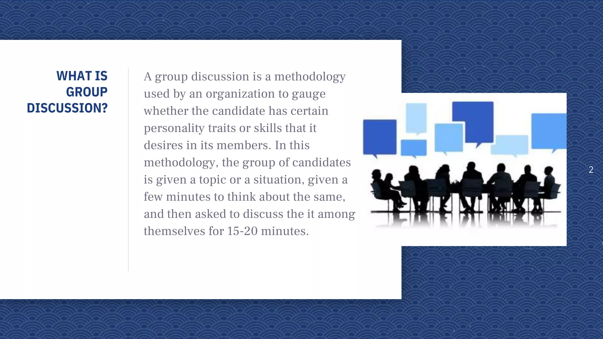 Rules of Group Discussion | PPTX