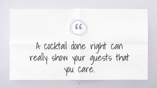 Components of cocktails | PPTX