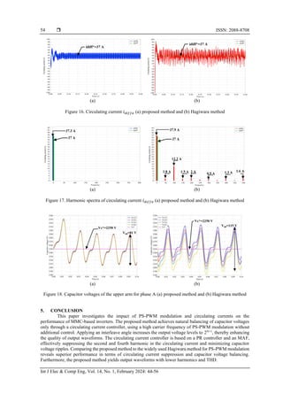 Circulating current suppression and natural voltage balancing using phase-shifted modulation for ...