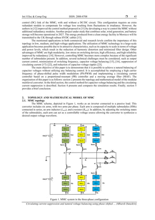 Circulating current suppression and natural voltage balancing using phase-shifted modulation for ...