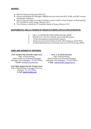 CV Gauri SS_16 | PDF