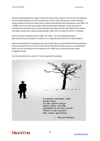 Zin of onzin pdf | PDF