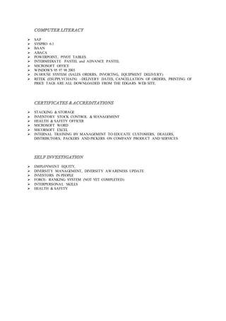 CV OF KUMARESAN KUMI NAIDU | DOCX