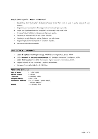 Resume | DOC | Civil Engineering Industry | Industries