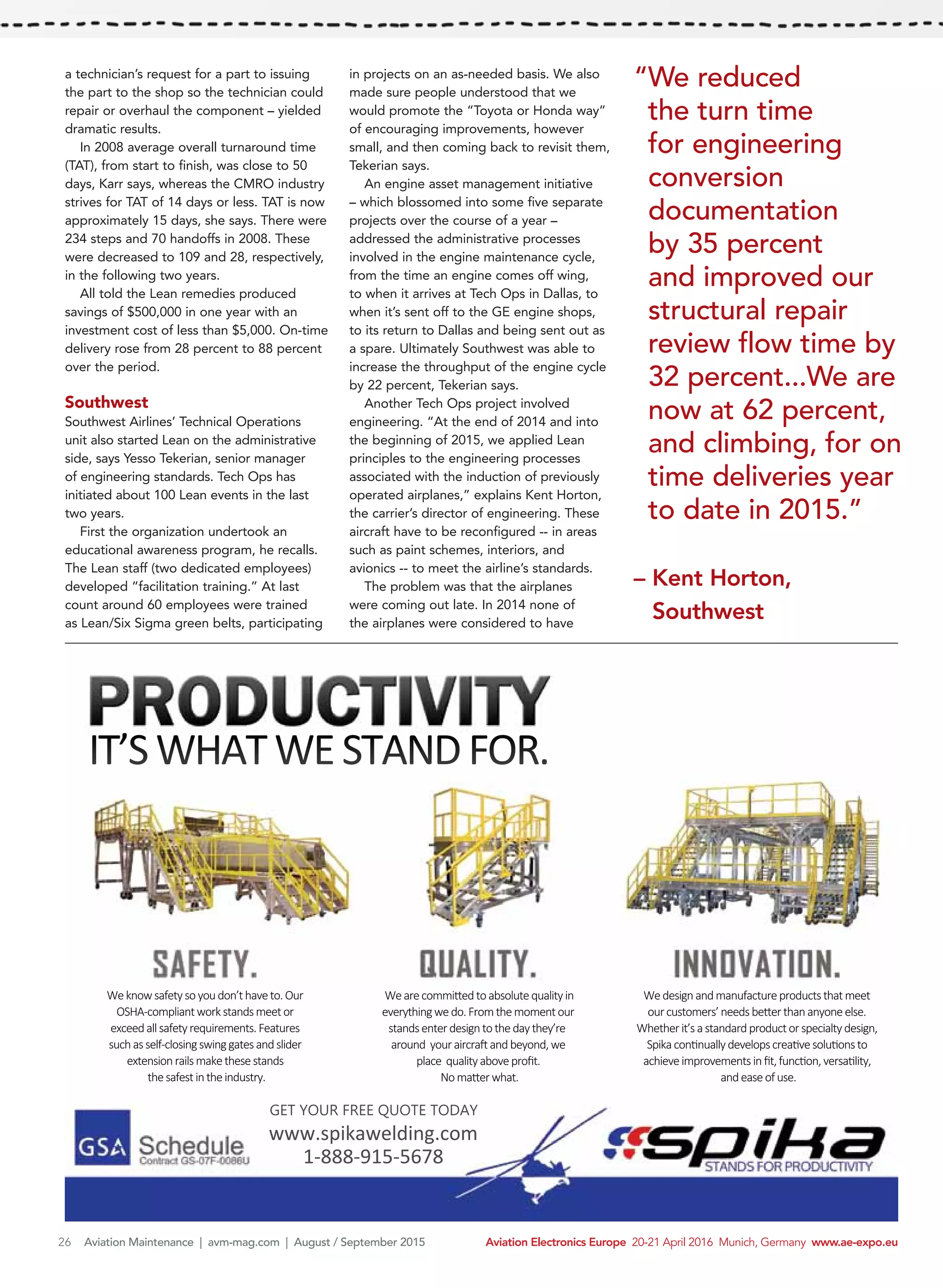 Lean MRO Office AVM | PDF | Aviation Industry | Industries