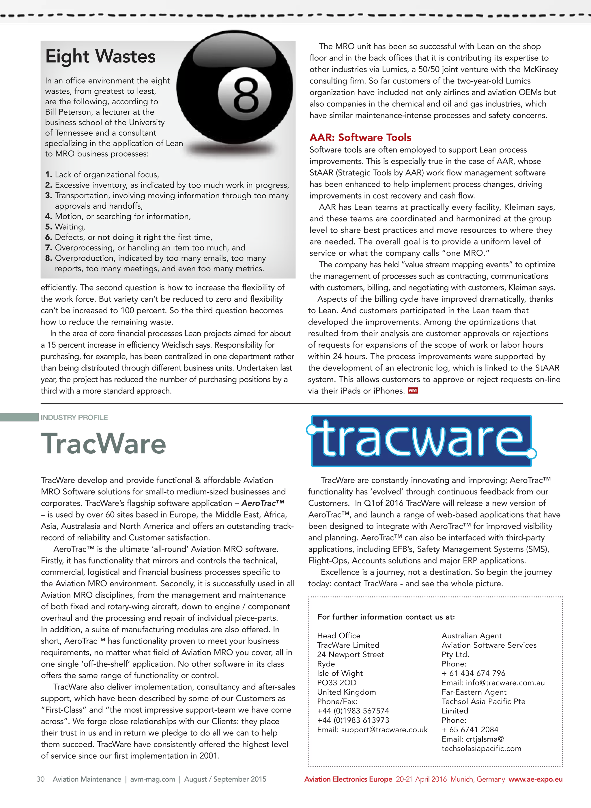 Lean MRO Office AVM | PDF | Aviation Industry | Industries