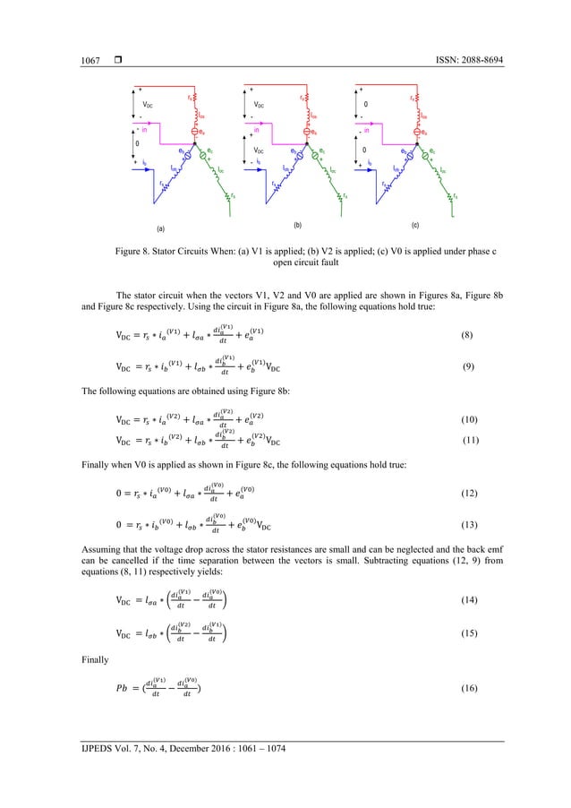 Sensorless Control of a Fault Tolerant PMSM Drives in Case of Single-Phase Open Circuit Fault | PDF