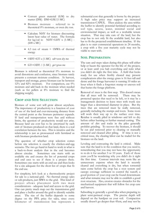 Biomass Projects | PDF | Agriculture | Industries