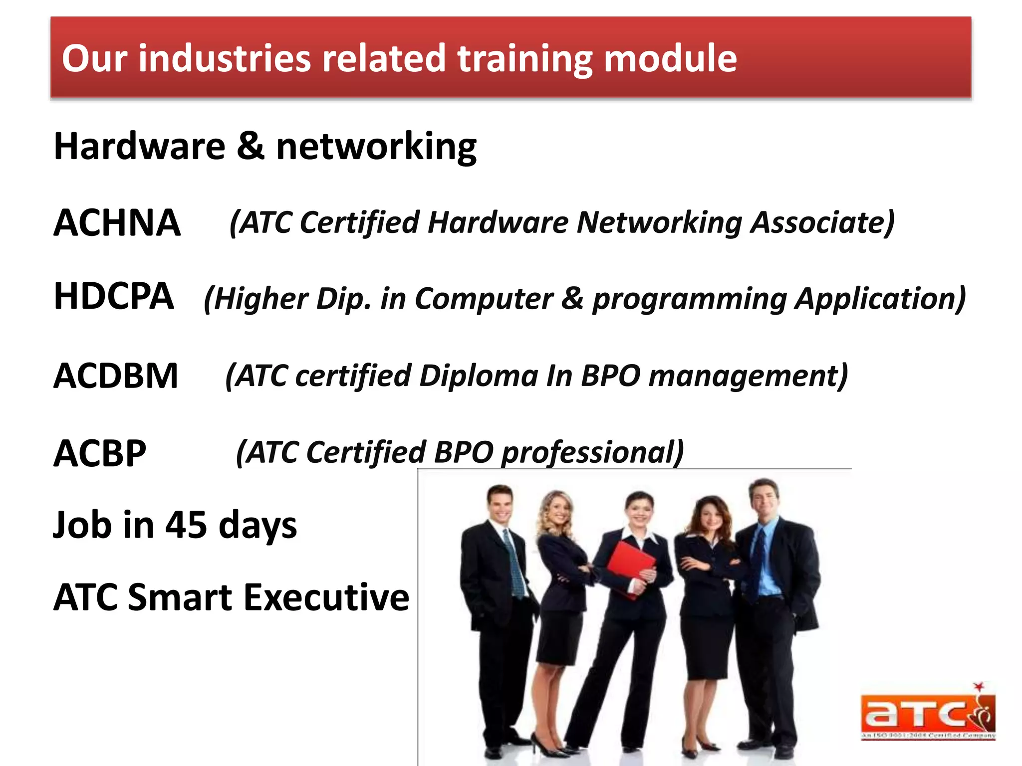ATC company presentation | PPTX