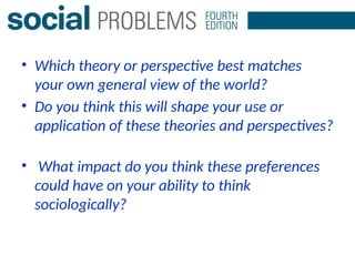 Introduction to Social Problems - Analysis | PPTX