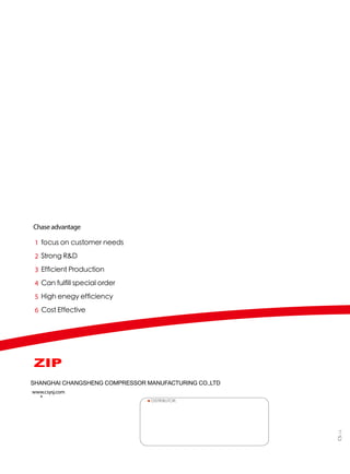 ZIP Compressor catalog | PDF | Manufacturing Industry | Industries