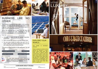 cruise brochure | PPT