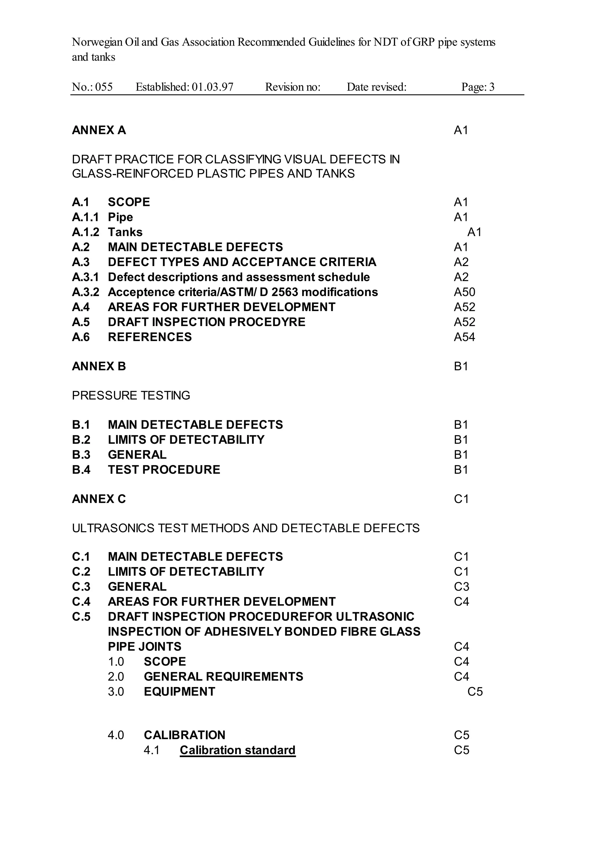 Guidelines for NDT of GRP pipe systems and tanks | PDF