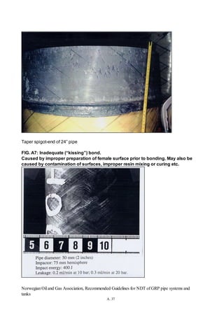 Guidelines for NDT of GRP pipe systems and tanks | PDF