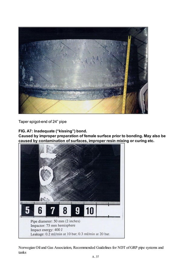 Guidelines for NDT of GRP pipe systems and tanks | PDF
