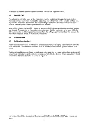 Guidelines for NDT of GRP pipe systems and tanks | PDF