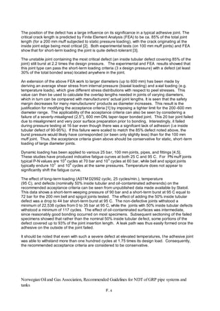 Guidelines for NDT of GRP pipe systems and tanks | PDF