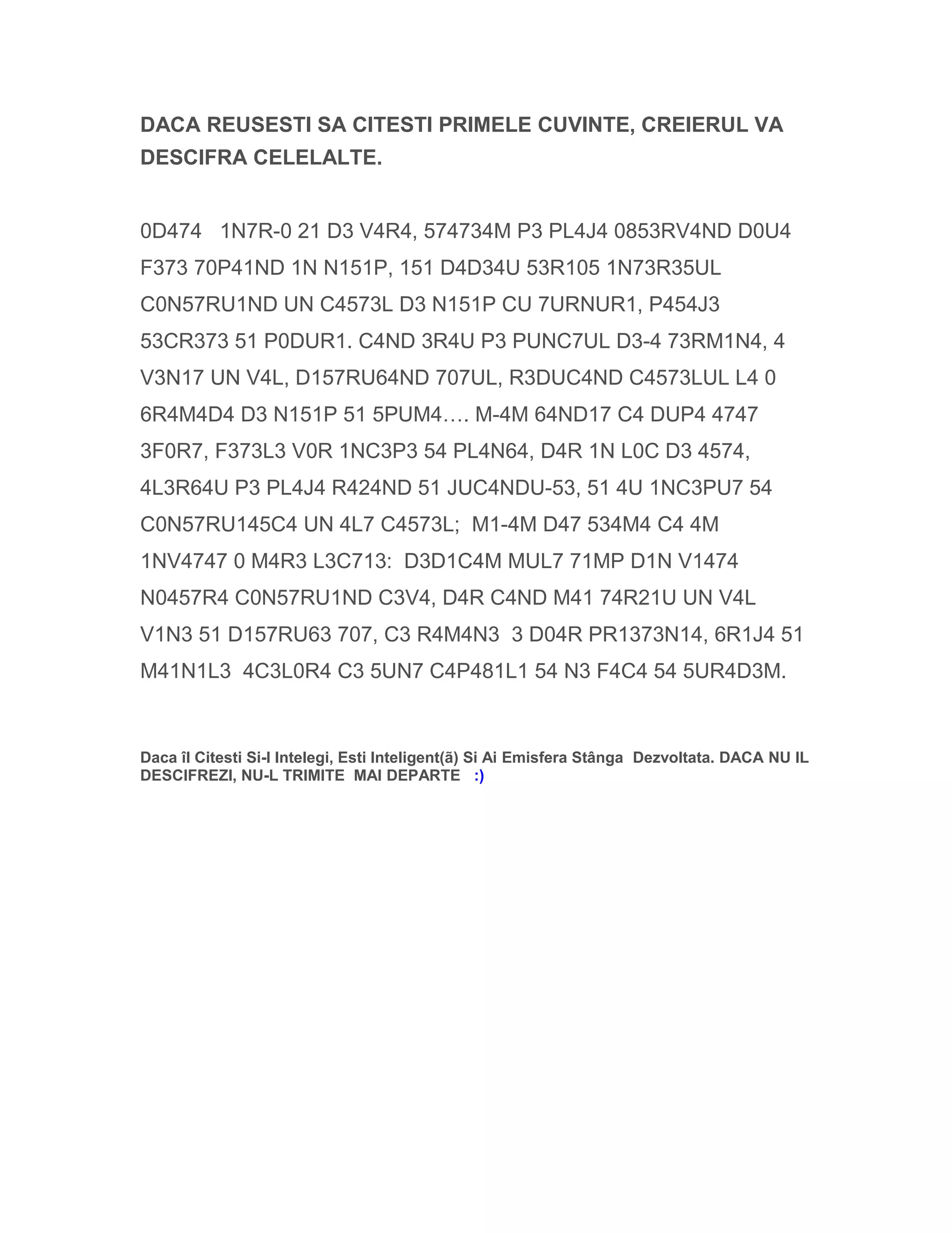 055 mesaj cifrat | PDF