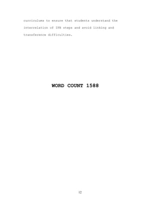 Critical Thinking and IPB | PDF