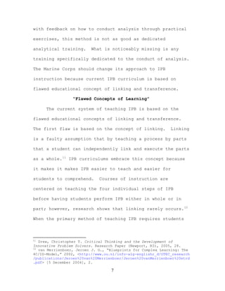 Critical Thinking and IPB | PDF