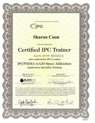 IPC 620-B SPACE | PDF