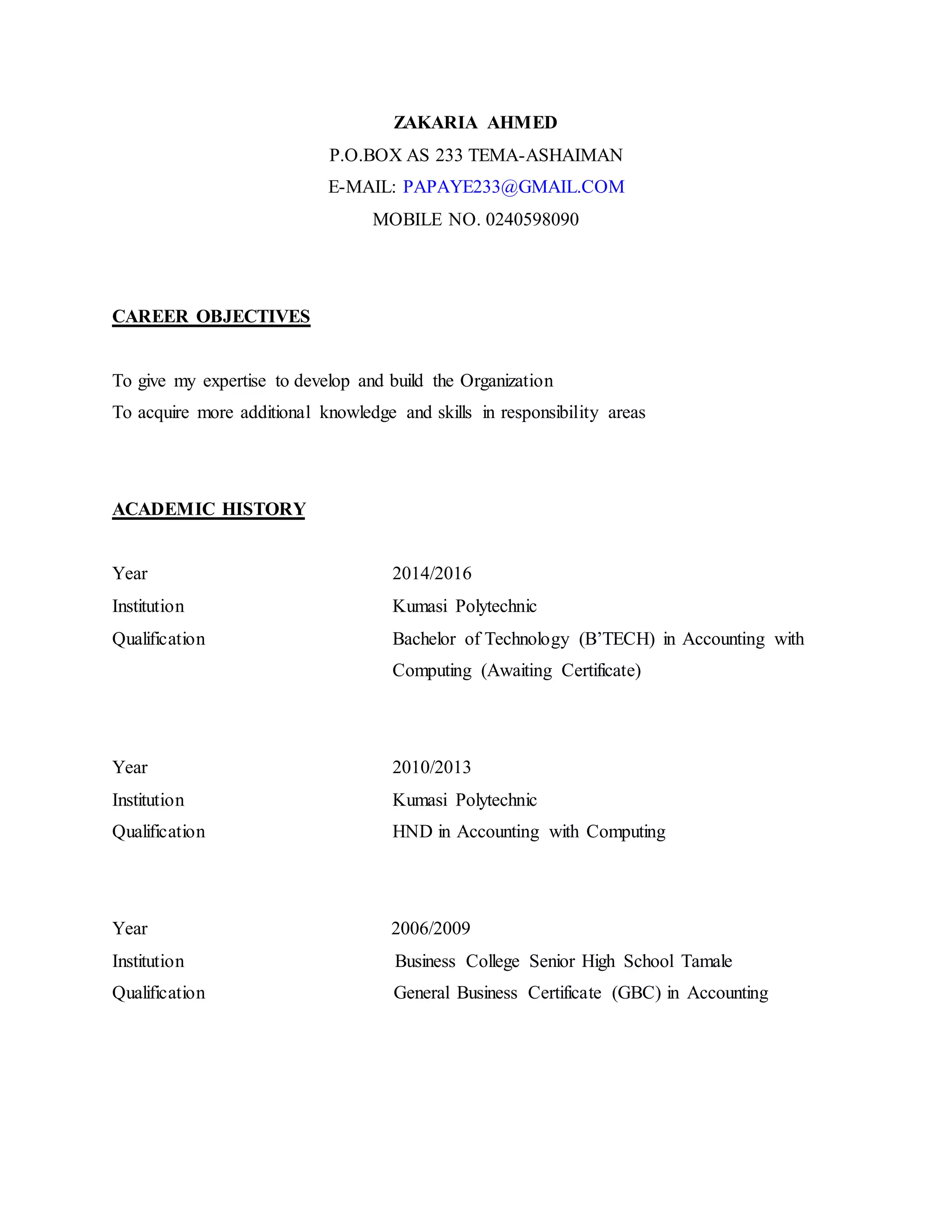 RESUME-1 | DOCX