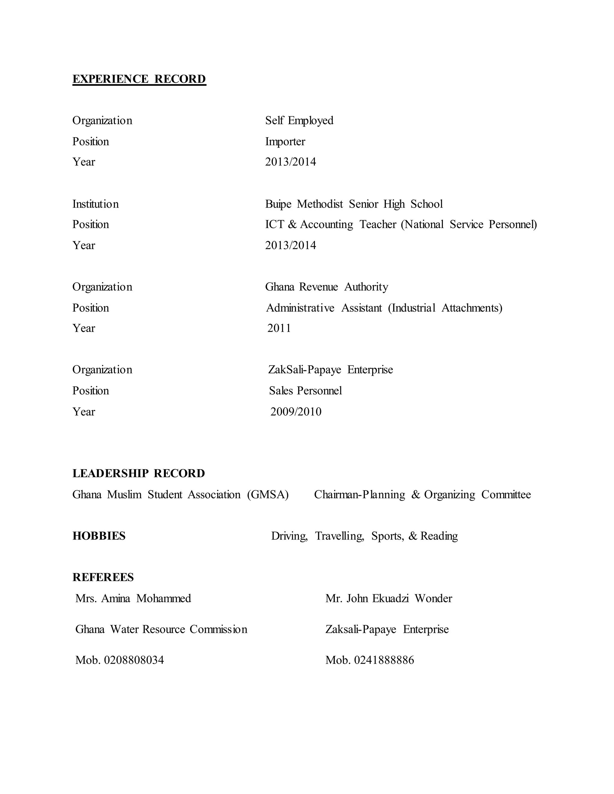 RESUME-1 | DOCX