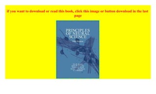 Principles of Neural Science, Fifth Edition (Principles of Neural ...
