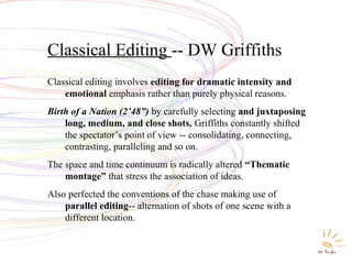 Principles of Editing | PPT