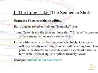 Principles of Editing | PPT