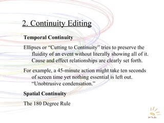 Principles of Editing | PPT
