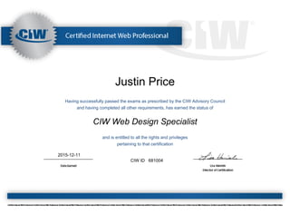 Web Design Cert | PDF