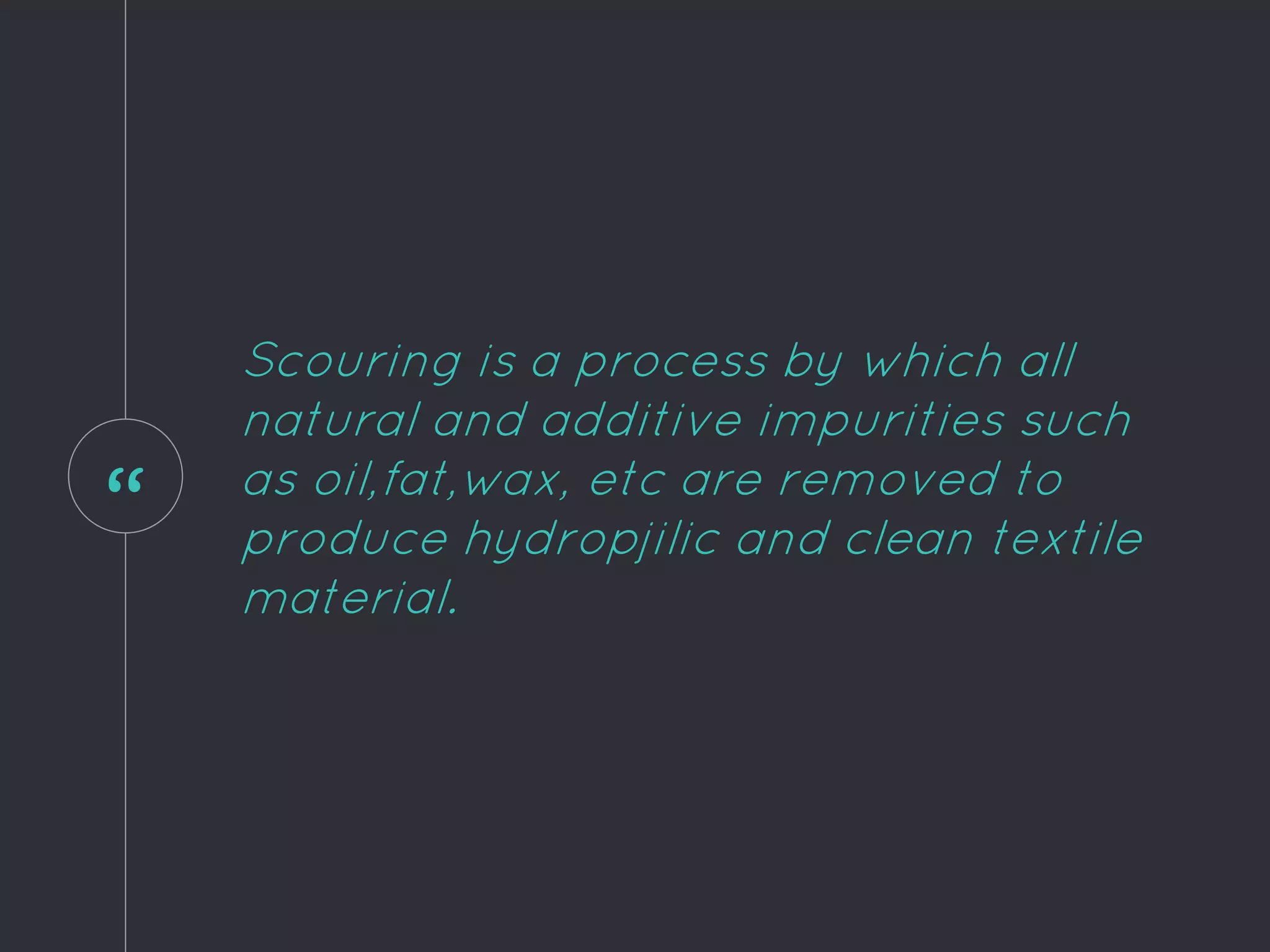 Powerpoint presentation on Scouring | PPTX