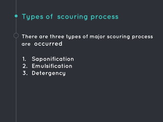 Powerpoint presentation on Scouring | PPT