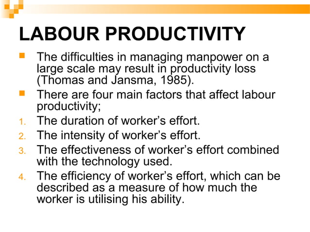 056 Labour Productivity | PPT