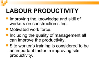 056 labour productivity | PPT