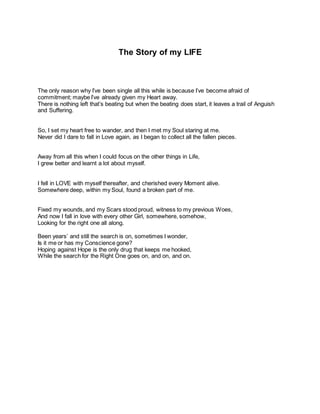 The Story of my LIFE | DOCX