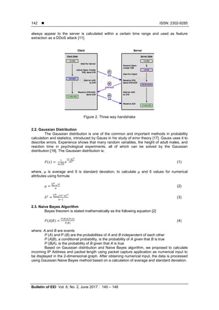 Review of Detection DDOS Attack Detection Using Naive Bayes Classifier for Network Forensics | PDF