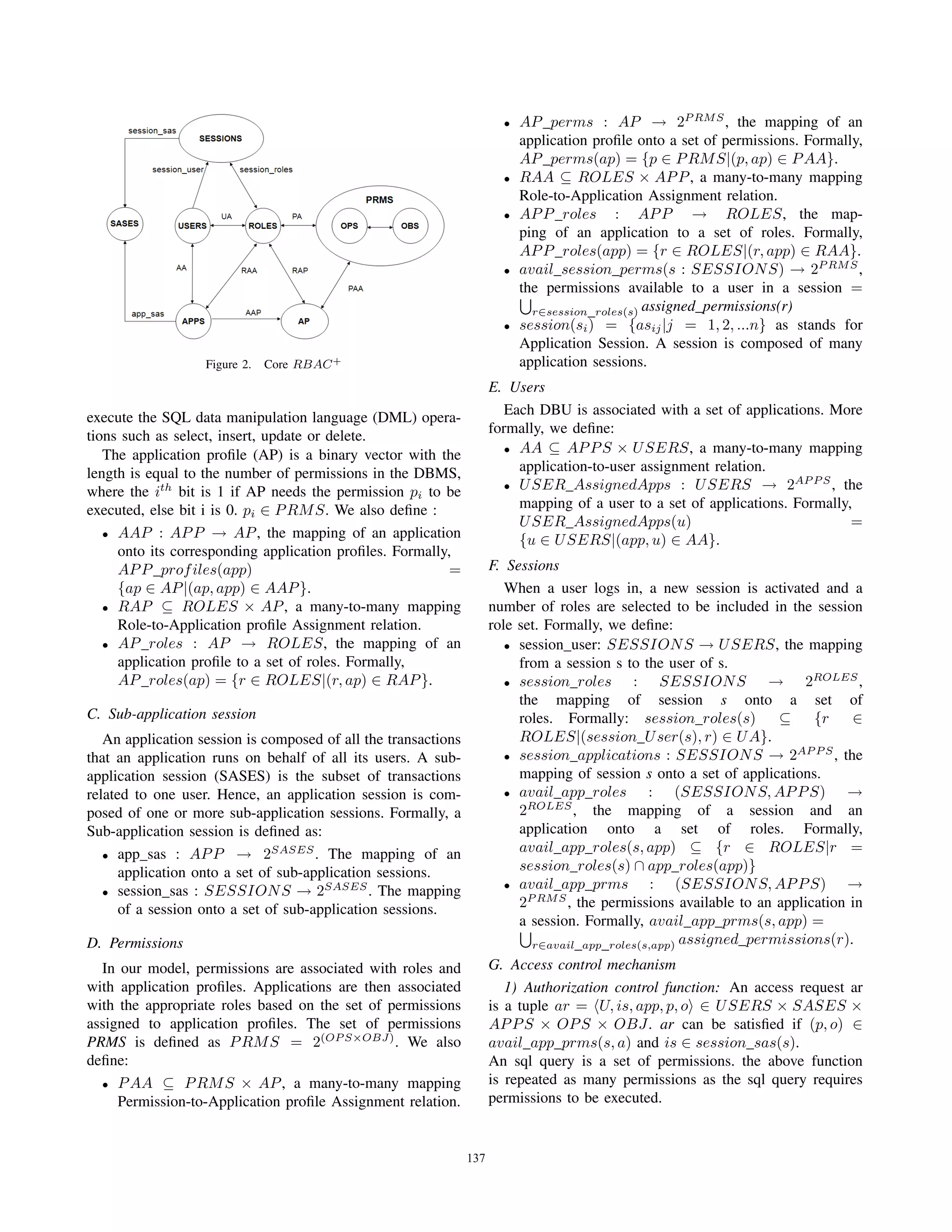 Dynamic Access Control for RBAC-administered web-based Databases | PDF