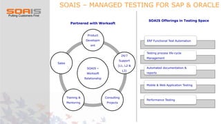 SOAIS ORACLE Corporate Presentation | PPT
