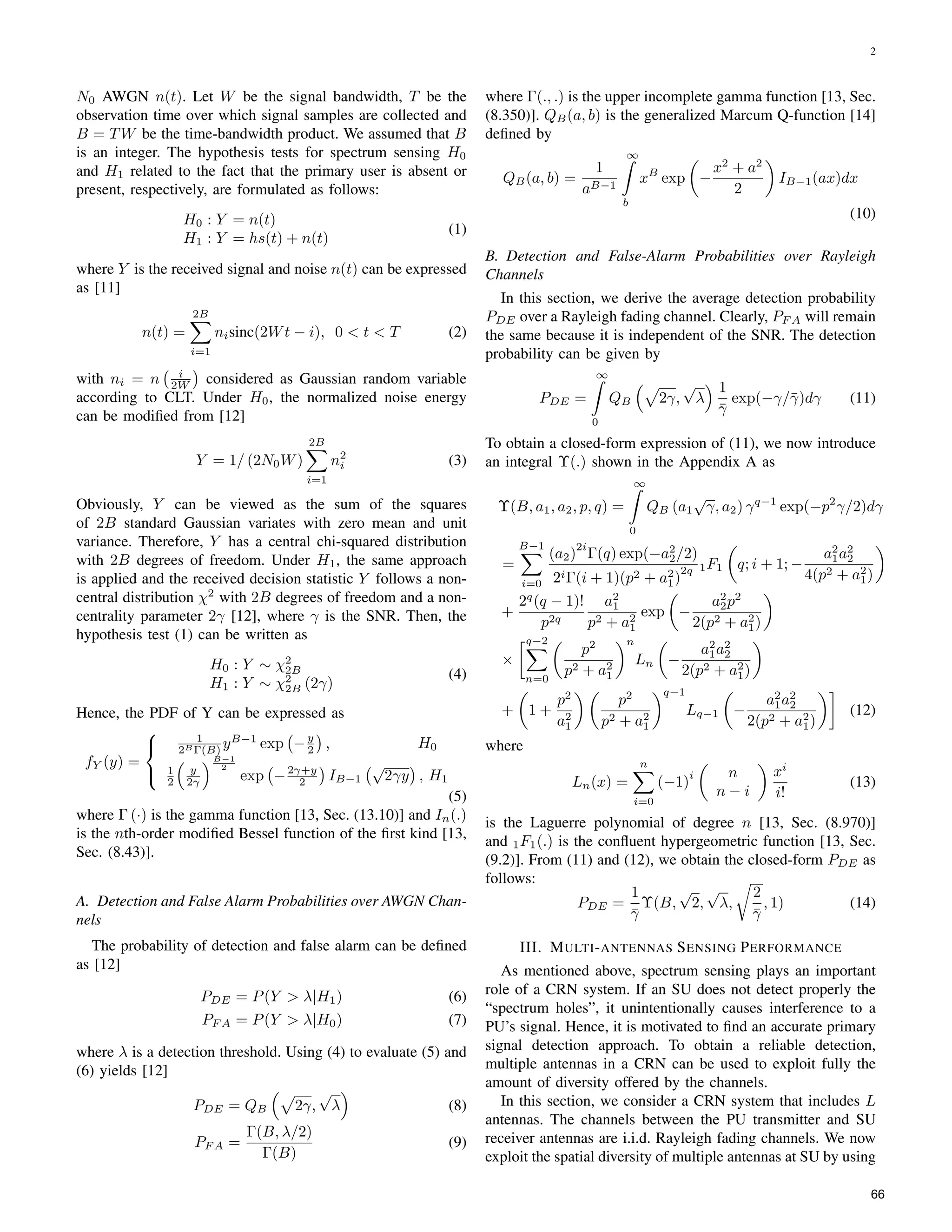 Performance Of Cognitive Radio Networks With Maximal Ratio Combining